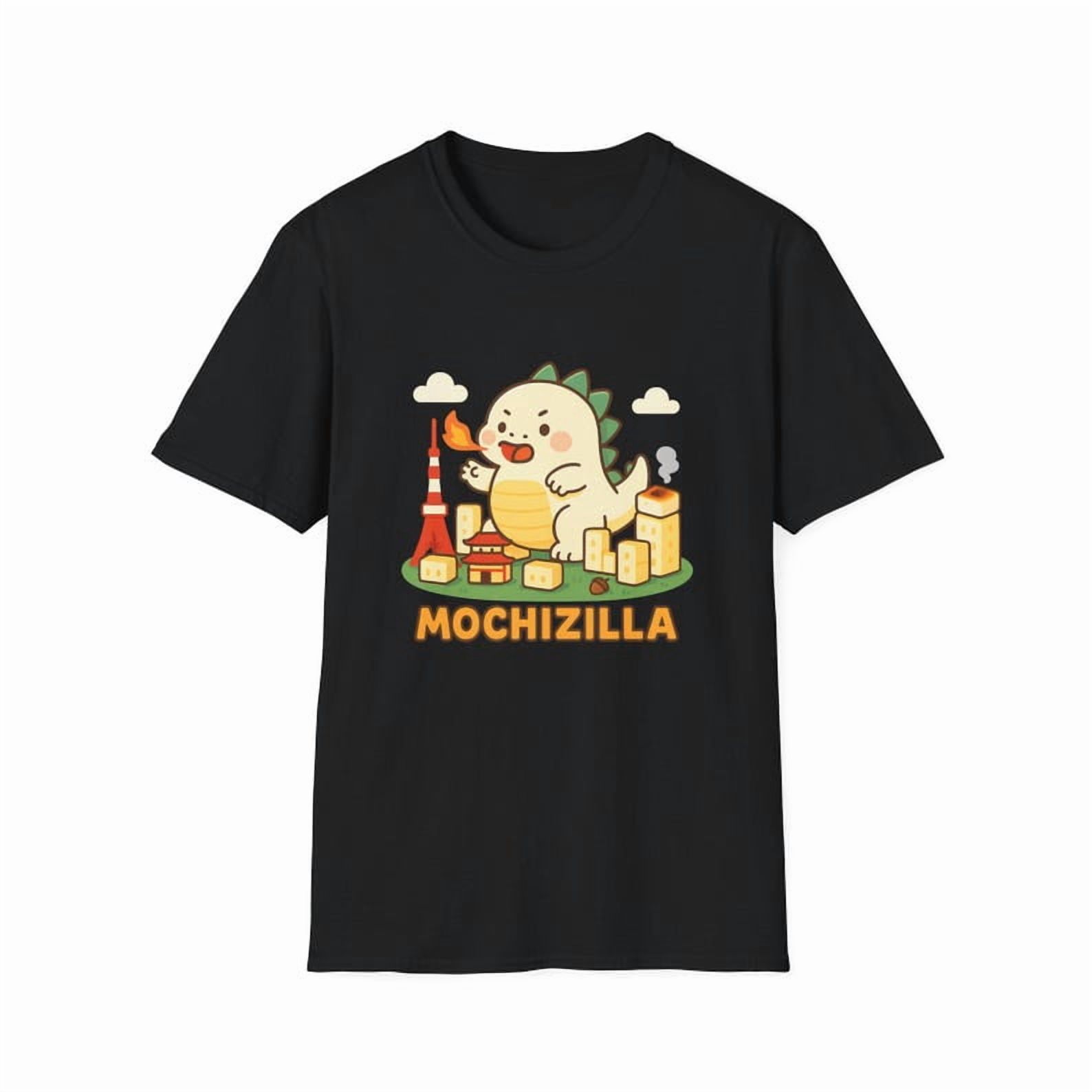Mochizilla Shirt, Cute Kaiju Mochi Monster Tee for Anime Fans and Japan ...