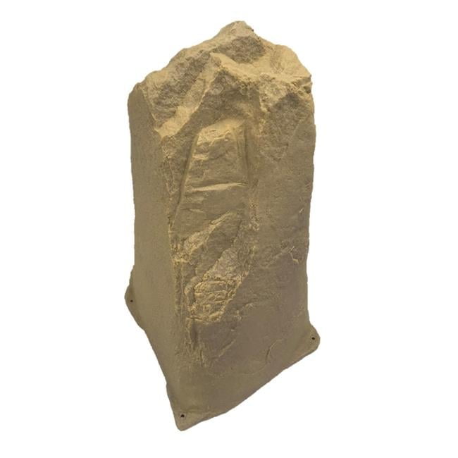 Mock Rock Landscaping Decorative Artificial Rock - Sandstone - Walmart.com