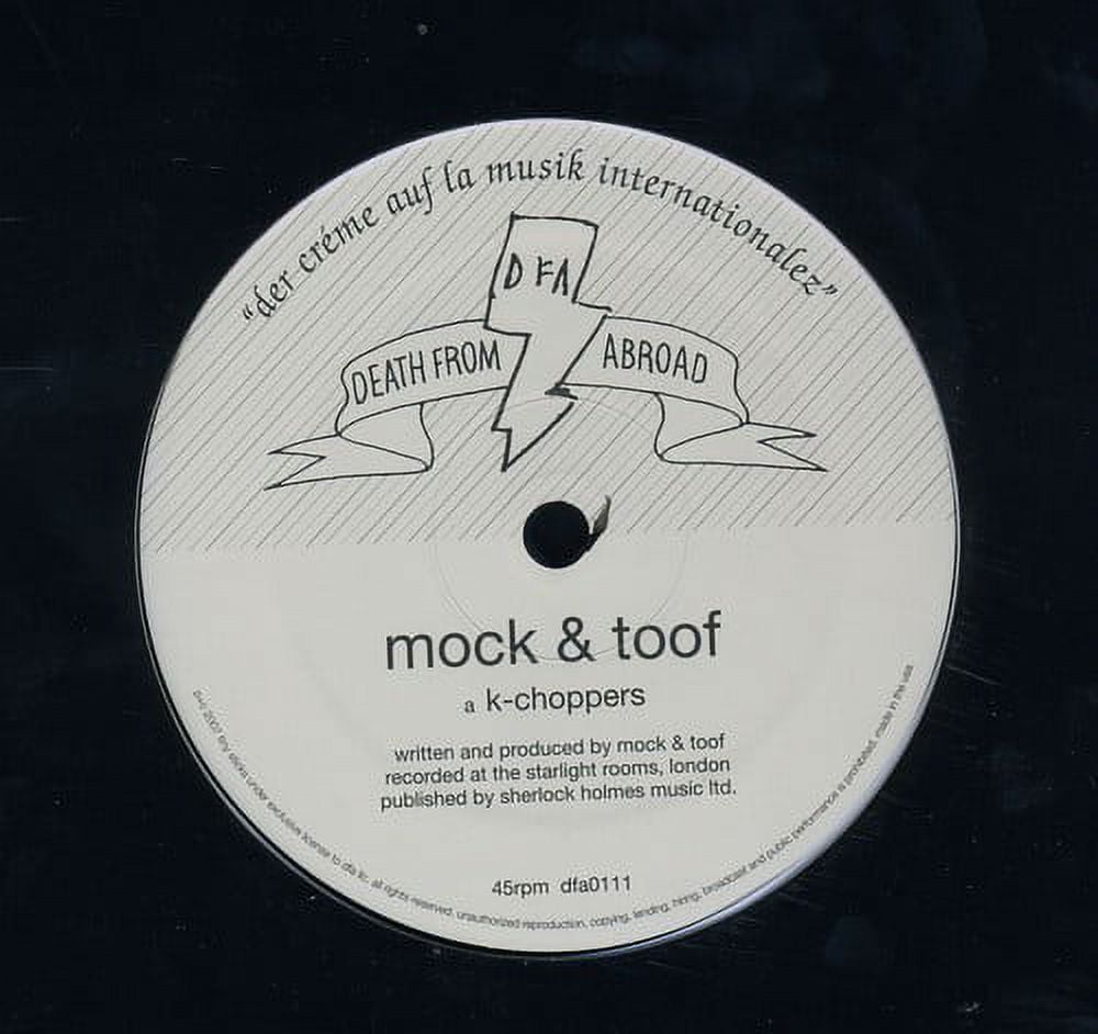 Mock & Toof - K-Choppers - Music & Performance - Vinyl - Walmart.com