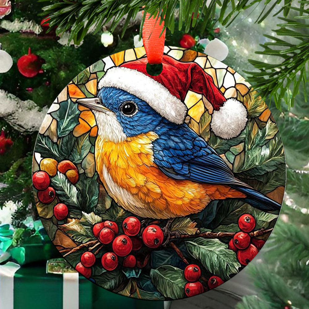 Mockingbird 15 Ceramic/Acrylic Christmas Ornament, Autumn Feast Accent ...