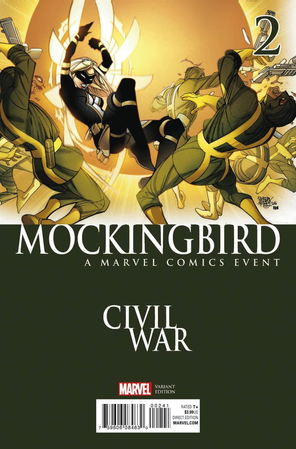 Mockingbird #2 (Civil War Var) Marvel Comics Comic Book - Walmart.com