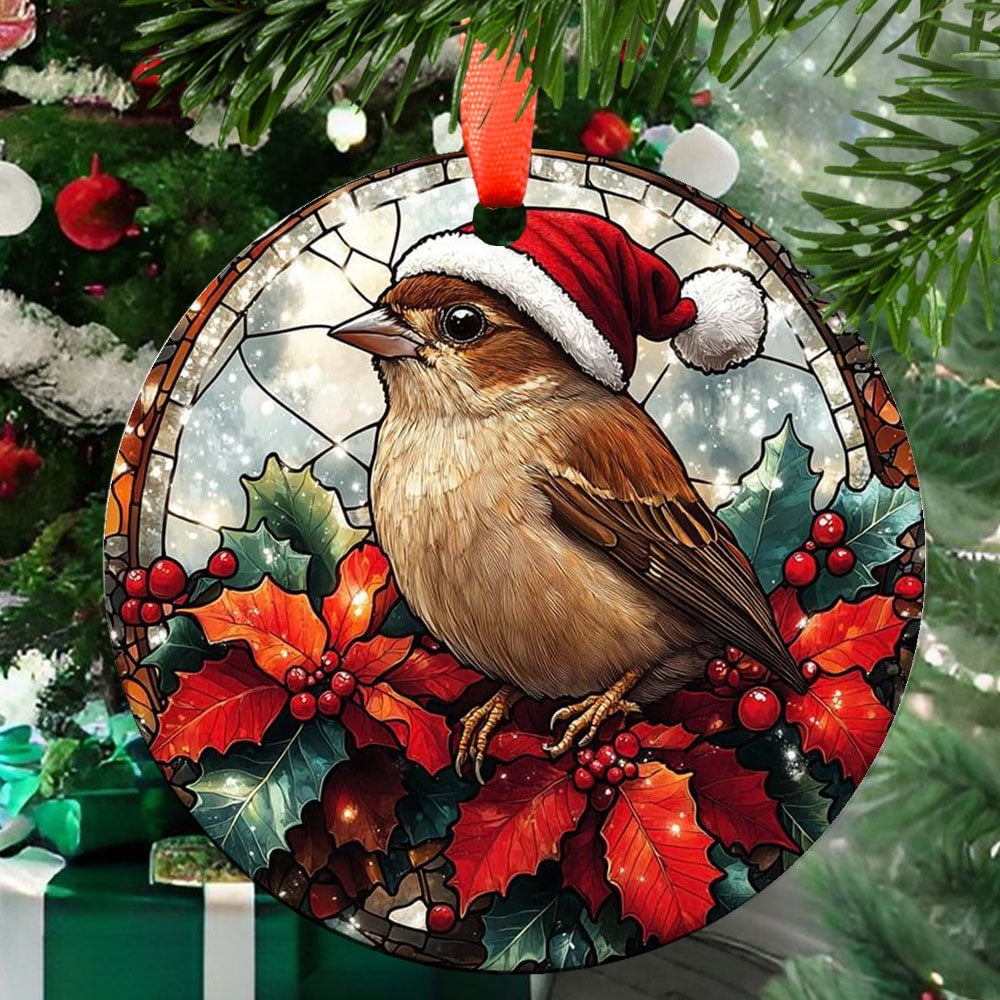 Mockingbird 5 Ceramic/Acrylic Christmas Ornament, Sweetheart Love ...