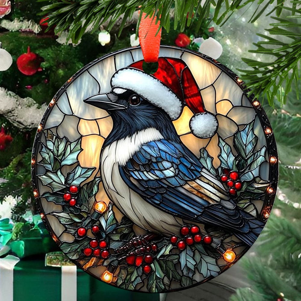 Mockingbird 61 Ceramic/Acrylic Christmas Ornament, Autumn Feast Accent ...
