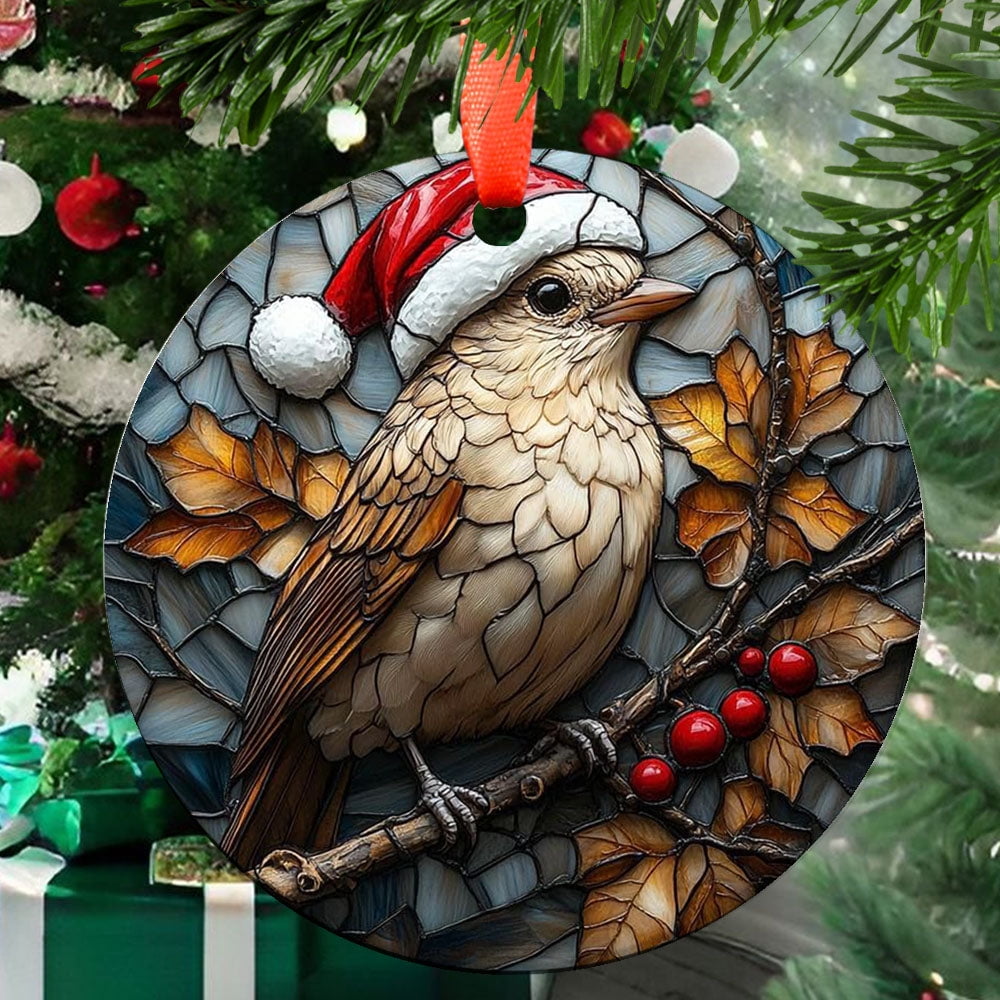 Mockingbird 7 Ceramic/Acrylic Christmas Ornament, Sweet Love ...
