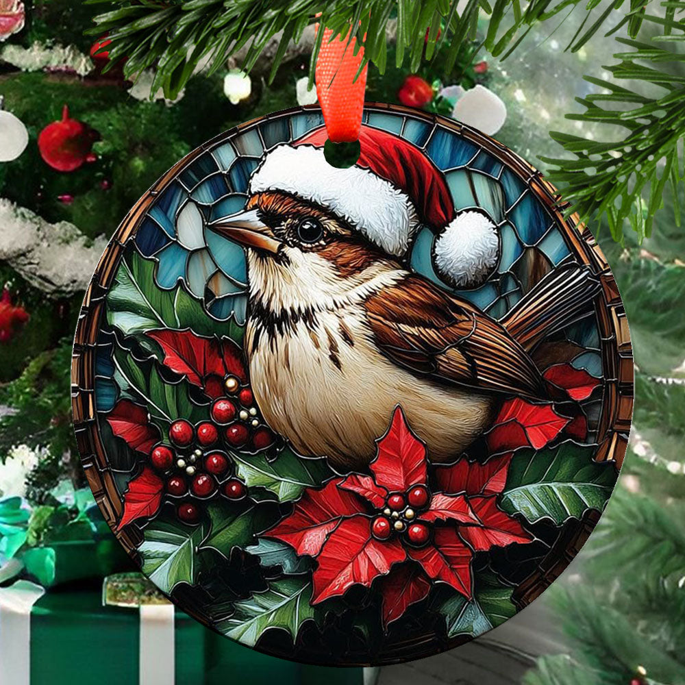 Mockingbird 7 Ceramic/Acrylic Christmas Ornament, Sweetheart Love ...