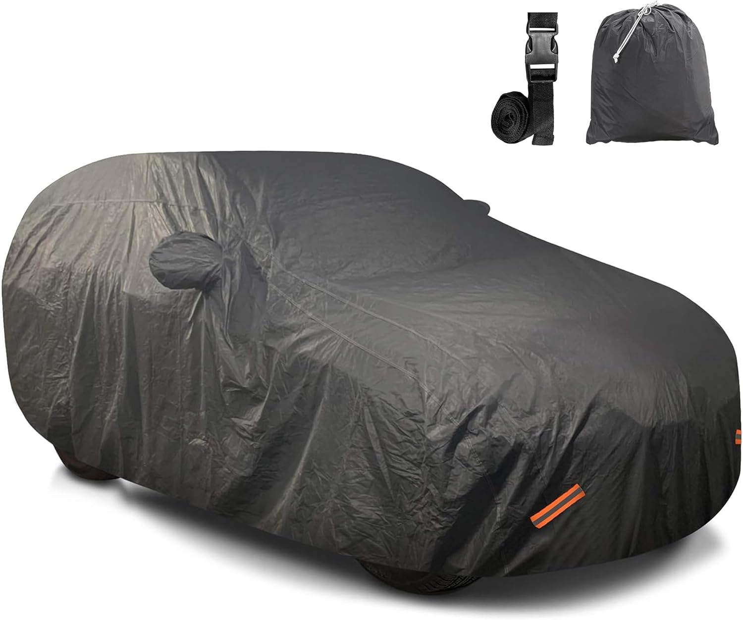 Mockins 190’’x75’’x72’’ Heavy Duty SUV Car Cover Waterproof All Weather ...