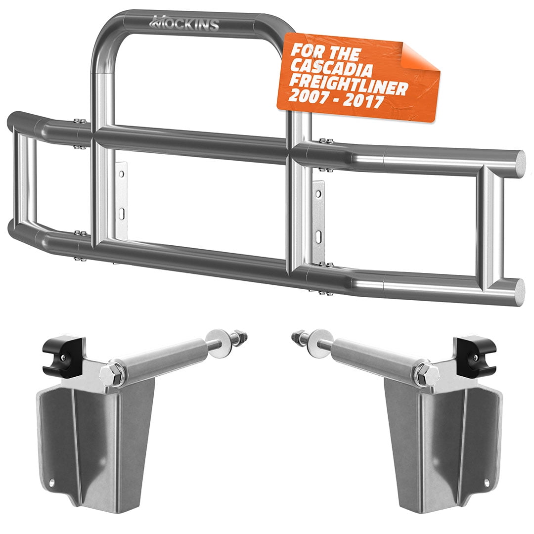 Mockins 90" x 11.5" x 25.5" Grille Guard with Mounting Brackets for ...