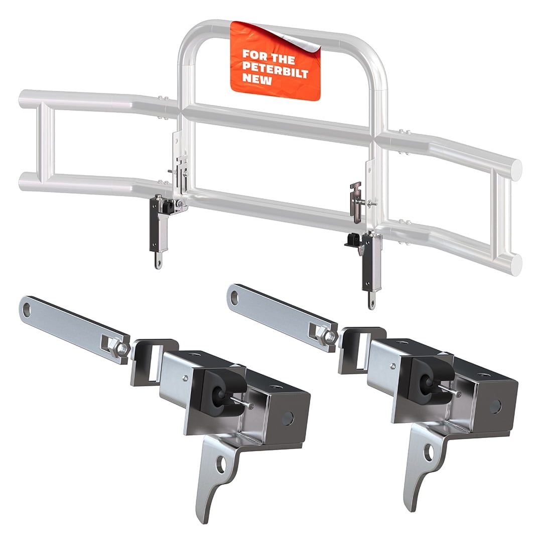 Mockins Grille Guard Mounting Brackets for Peterbilt 2019 (Brackets ...