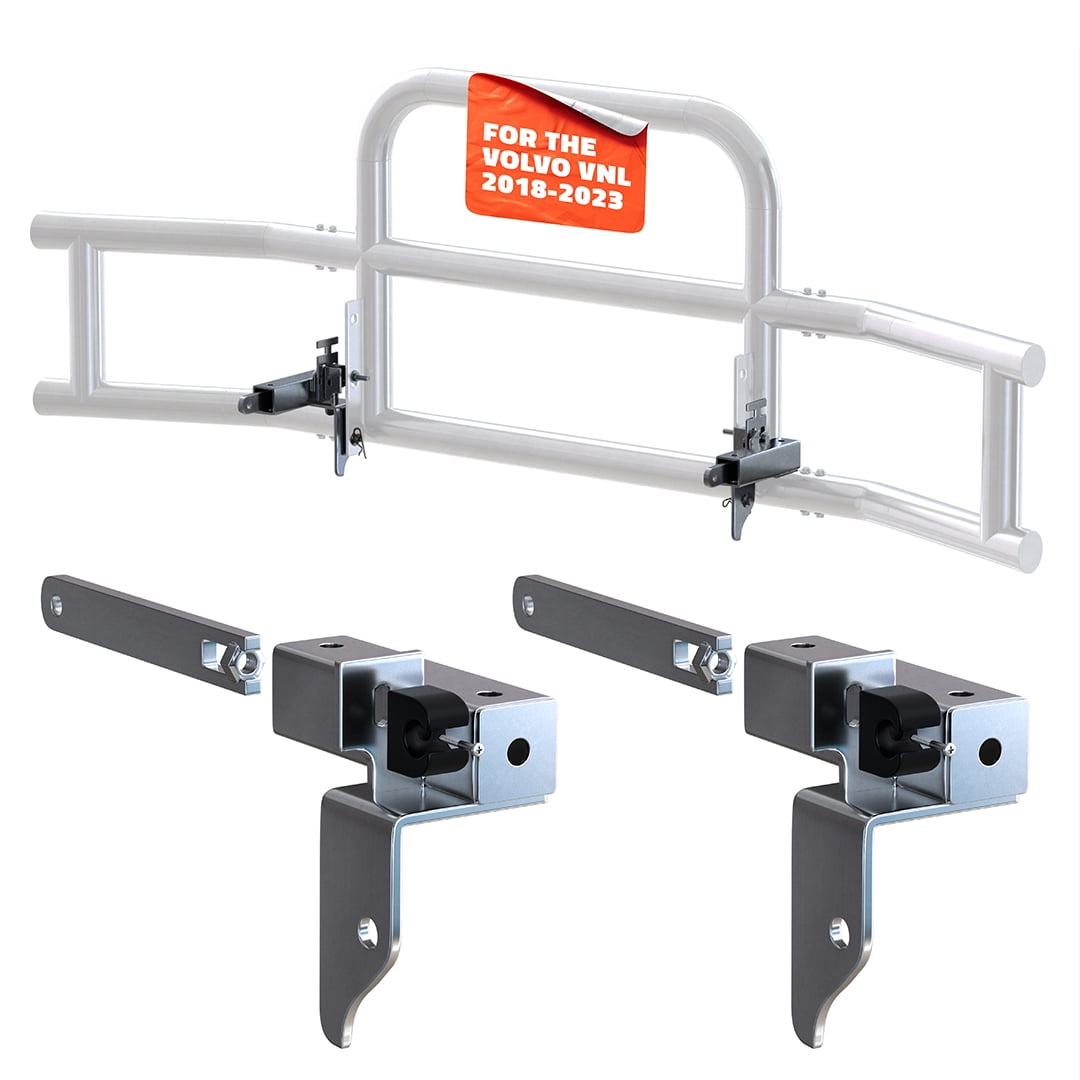 Mockins Grille Guard Mounting Brackets for Volvo VNL 2018-2023 ...