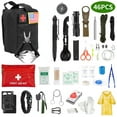 Moclever 46Pcs Survival Kit, 1.98lbs Outdoor Professional Emergency ...