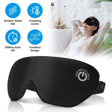 Coilnn Cordless Heated Eye Mask-Electric eye mask for Dry Eyes, Stye ...