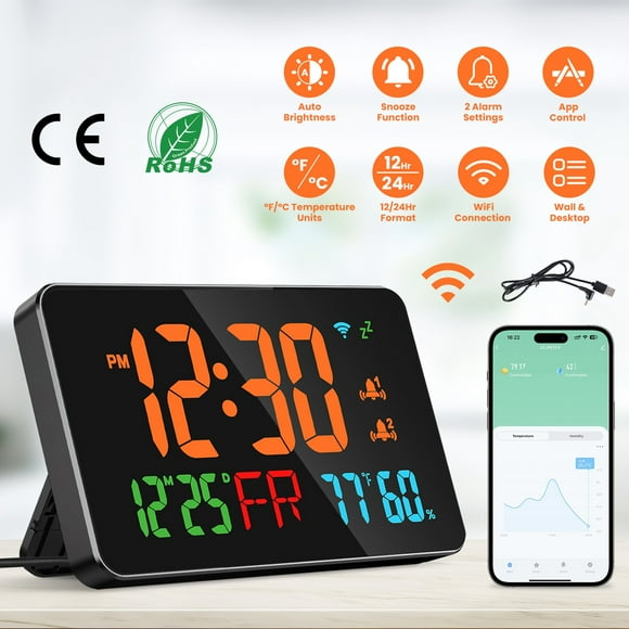 Self Setting Alarm Clocks Bedrooms