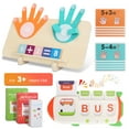 Moclever Talking Flash Cards and Finger Counting Math Board Interactive ...