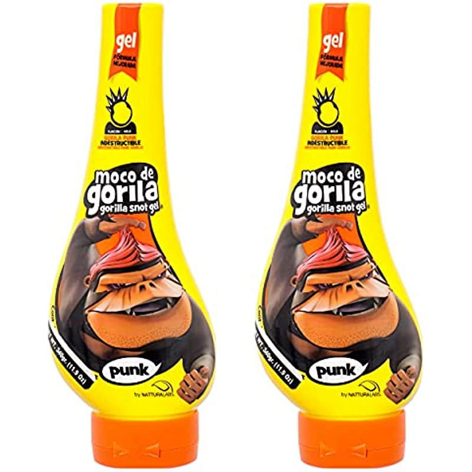 Moco de Gorila Gorilla Snot Hair Gel, Punk 11.99 oz (340g), 2 PACK ...