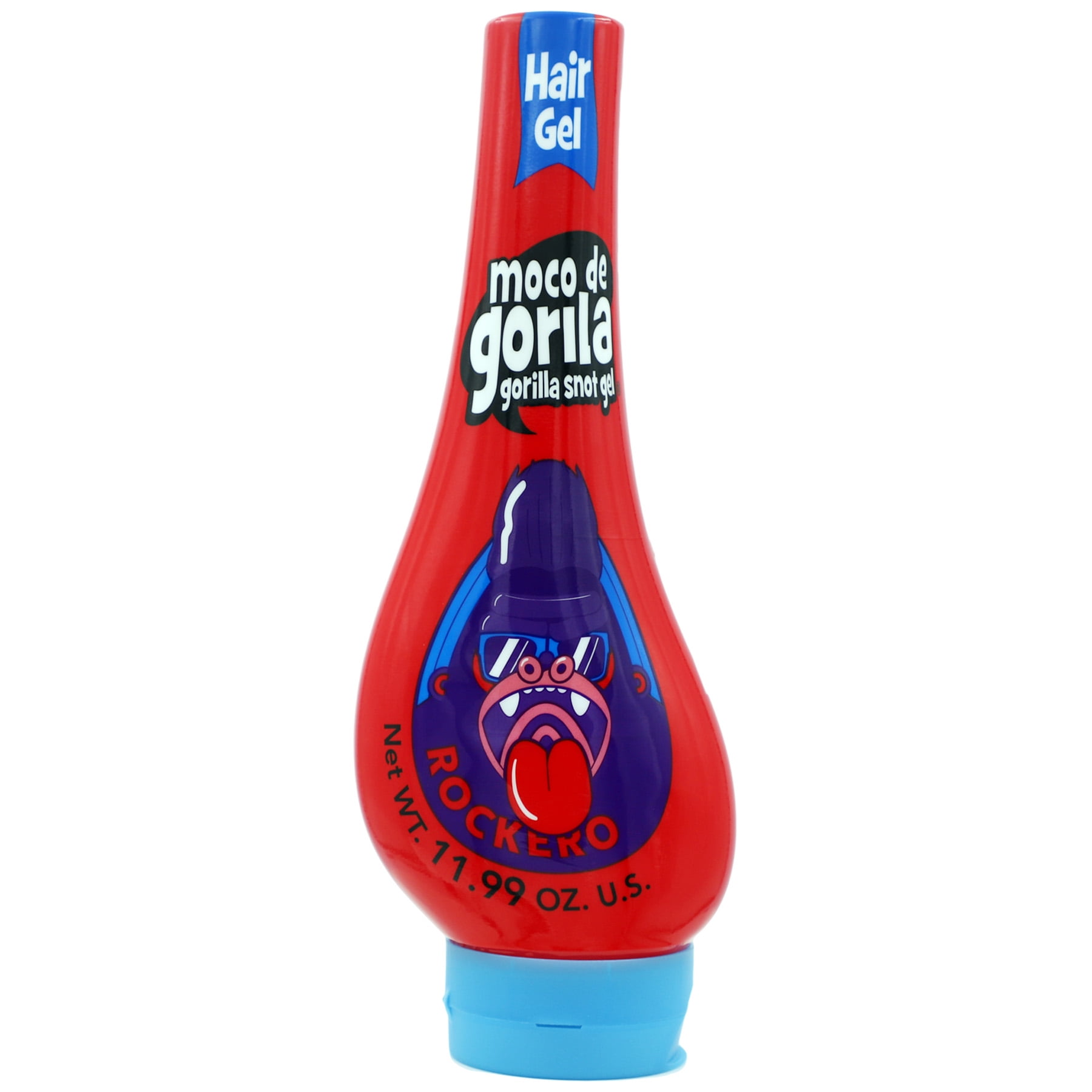 Moco Gorilla Hair Styling Gel Rockero Unisex for Long Lasting Hold, 11.9 oz Squeeze Bottle ...