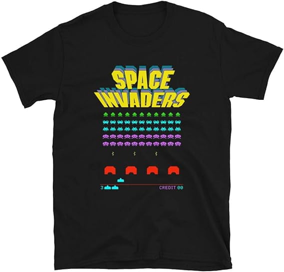Mod.2 Arcade Space Invaders Video Game Retro Vintage 80s Aliens Console ...