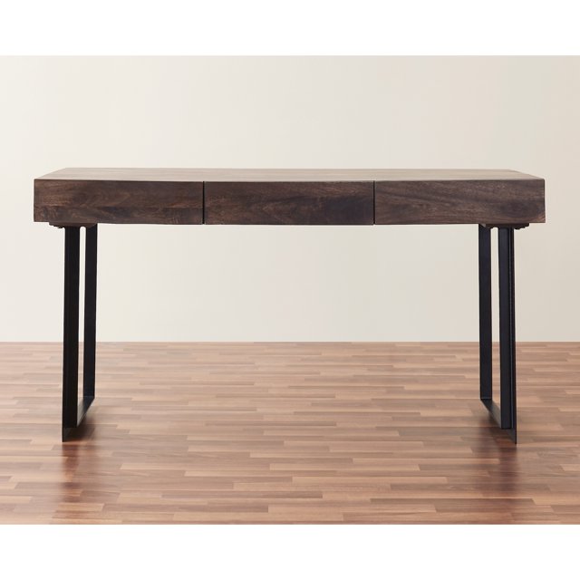 Mod-Arte Glide Modern Hard Wood and Iron Office Desk in Mango Olive ...