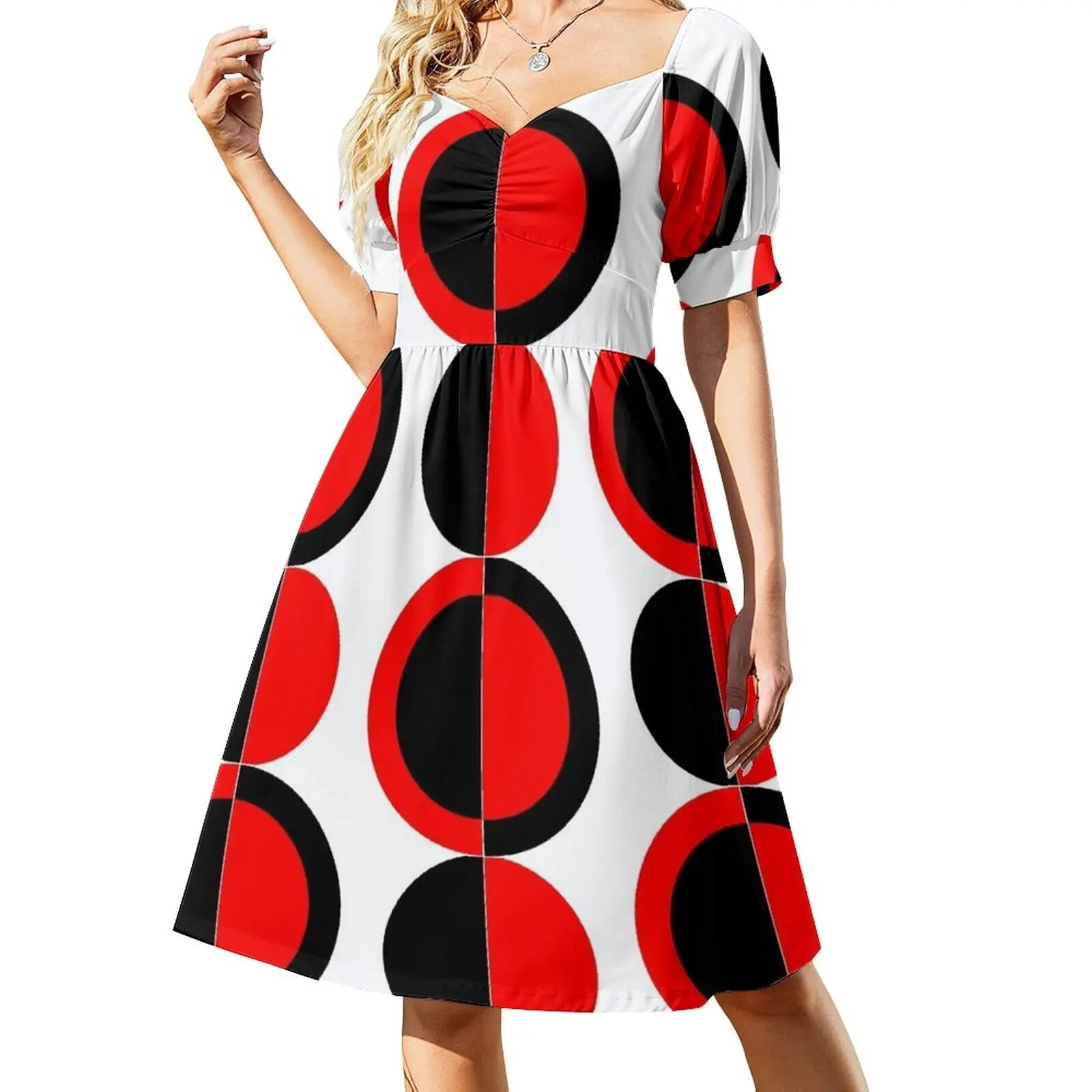 Mod Circles Dress Clothing female elegant and pretty women's dresses ...