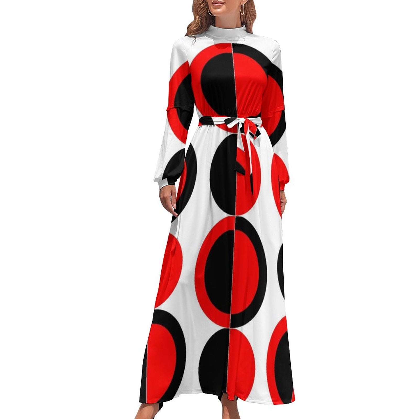 Mod Circles Long Dress Cocktail of dresses birthday dress birthday dress for women luxury 2024 ...