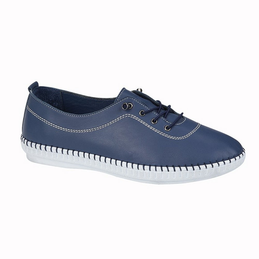 Mod Comfys Womens Leather Casual Shoes - Walmart.com