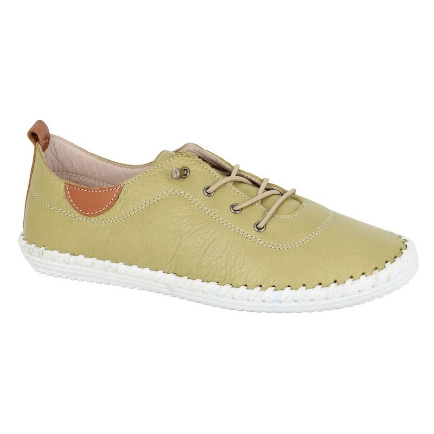 Mod Comfys Womens Leather Sneakers - Walmart.com