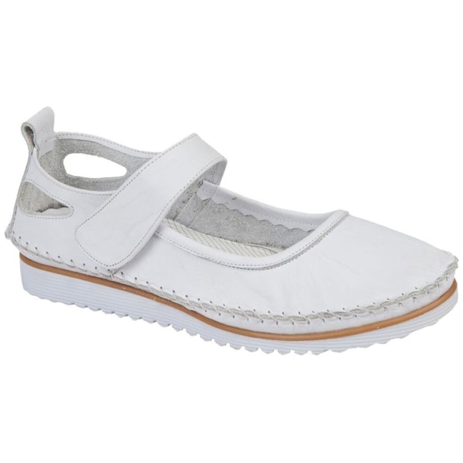 Mod Comfys Womens Softie Leather Casual Shoes - Walmart.com