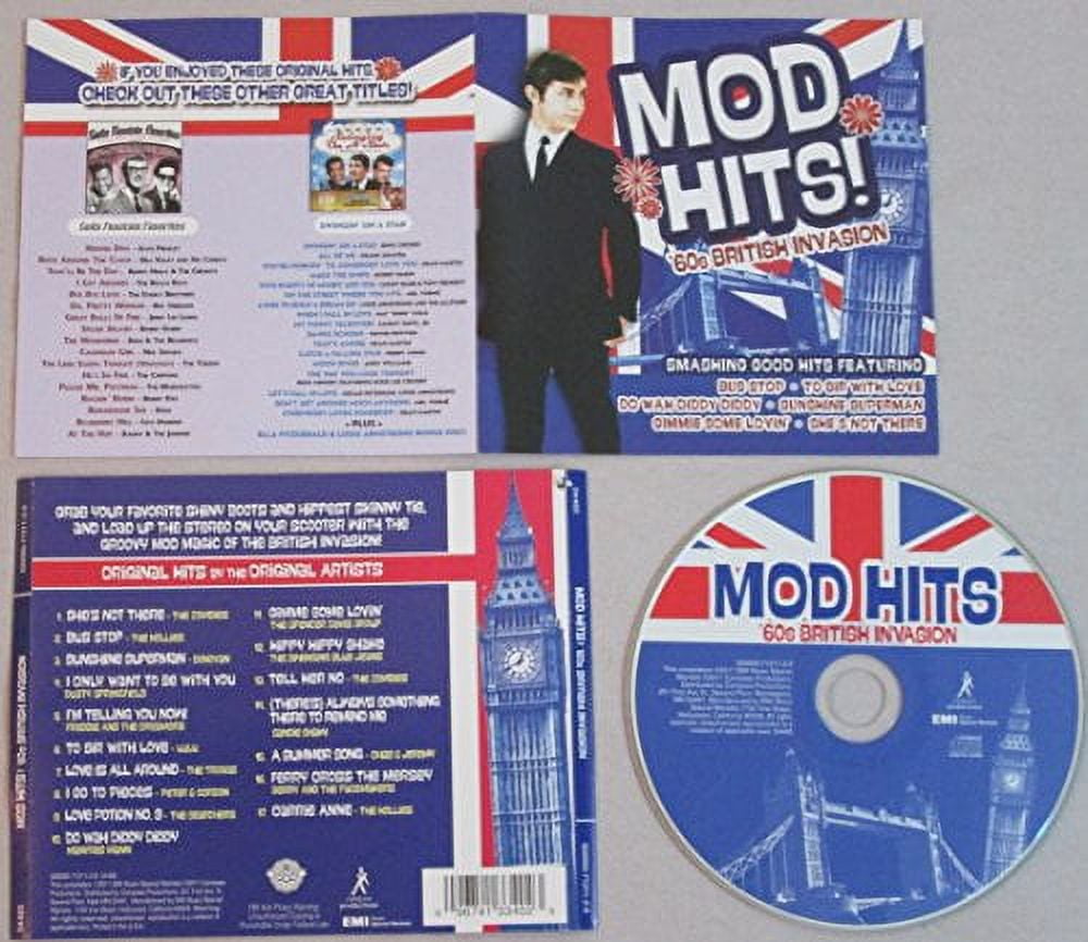 Pre-Owned - Mod Hits! 60s British Invasion - Walmart.com