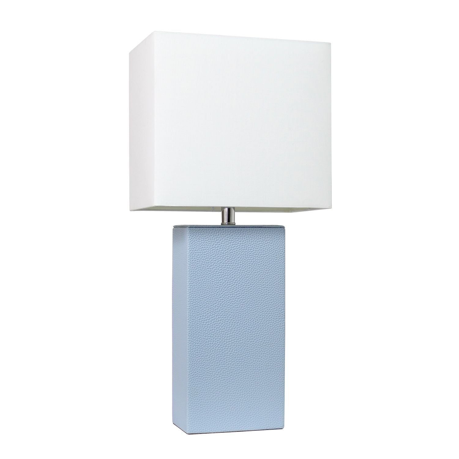Mod Lighting and Decor 21" Periwinkle Blue Bedside Table Lamp with ...