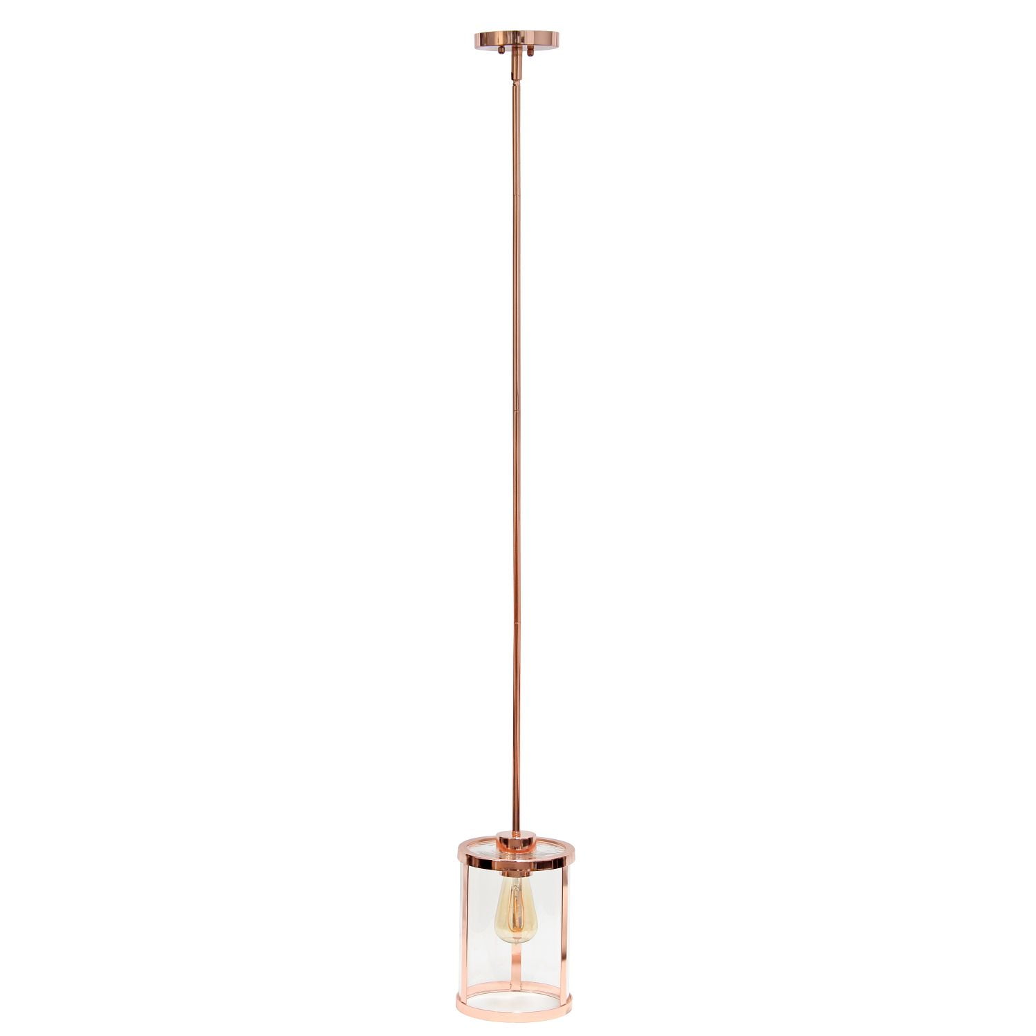 Mod Lighting and Decor Adjustable Hanging Pendant Ceiling Light Fixture ...