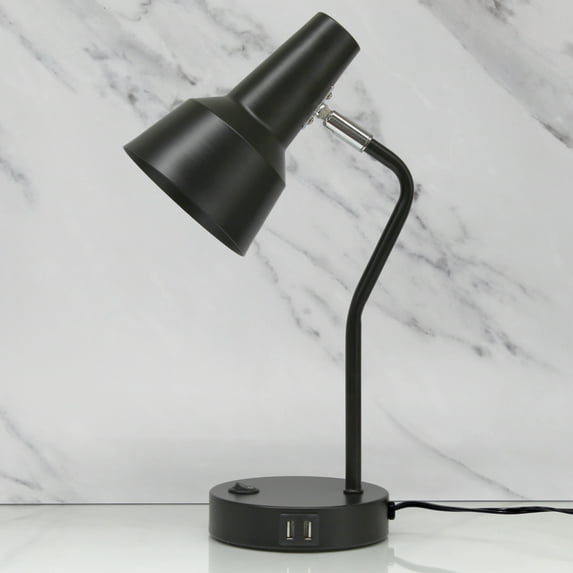 Mod Lighting and Decor Gooseneck Desk Lamp with Adjustable Shade - 15. ...