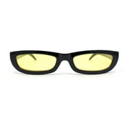 Solar Shield Dioptics Unisex Rectangle Sport Sunglasses Black - Walmart.com
