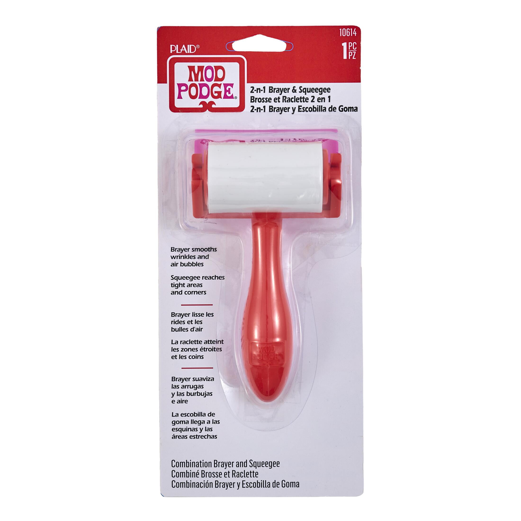 Mod Podge 2-in-1 Brayer & Squeegee Decoupage Tool - Walmart.com
