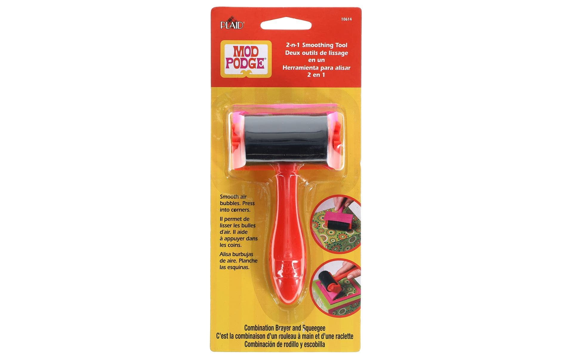 Mod Podge 2N1 Smoothing Tool, 9.5 x 6 x 2.25 - Walmart.com
