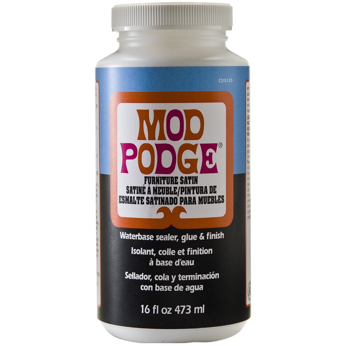Mod Podge Furniture Satin Finish, 16 fl oz - Walmart.com