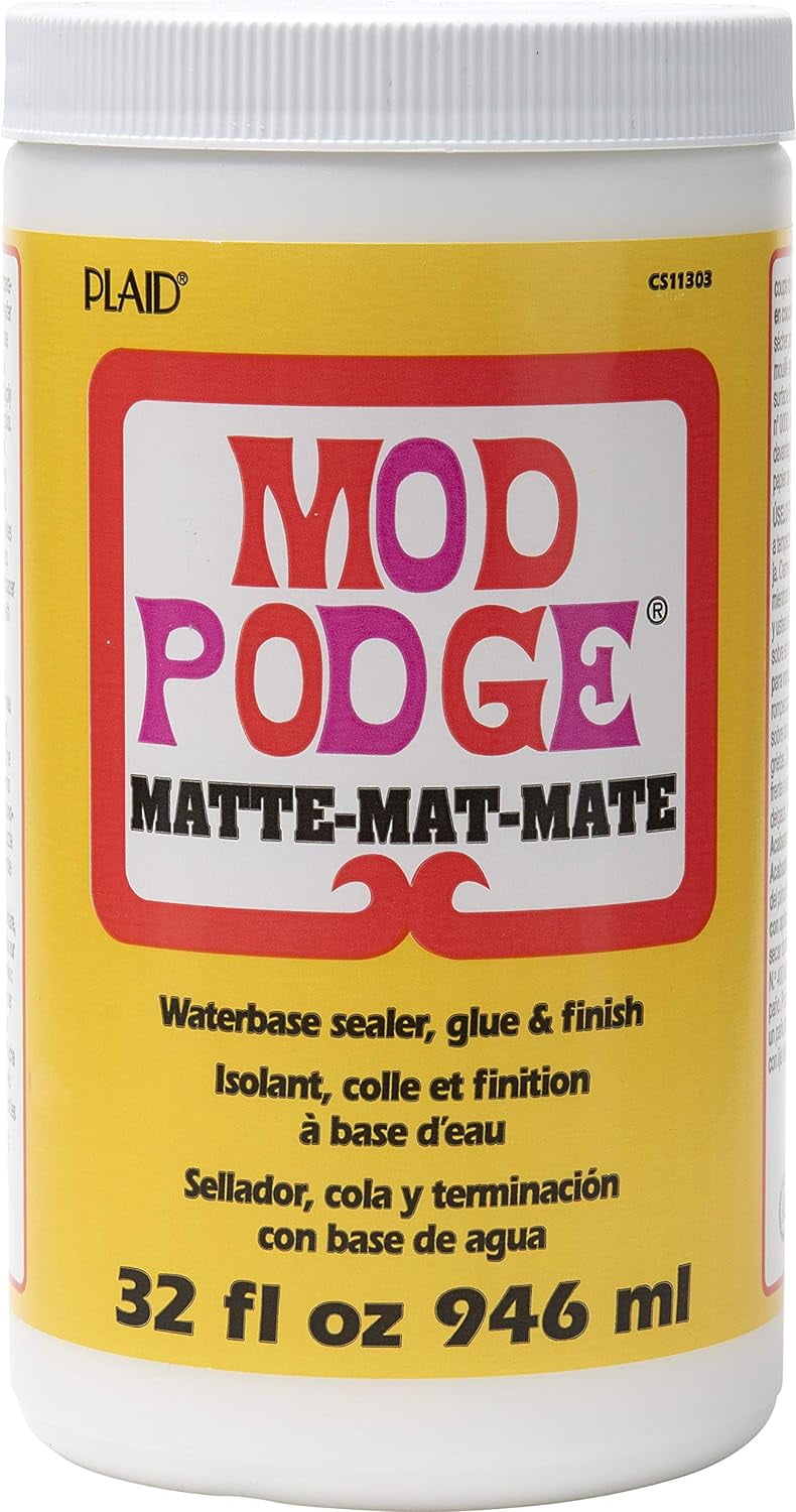 Mod Podge Matte Finish 32oz - Walmart.com