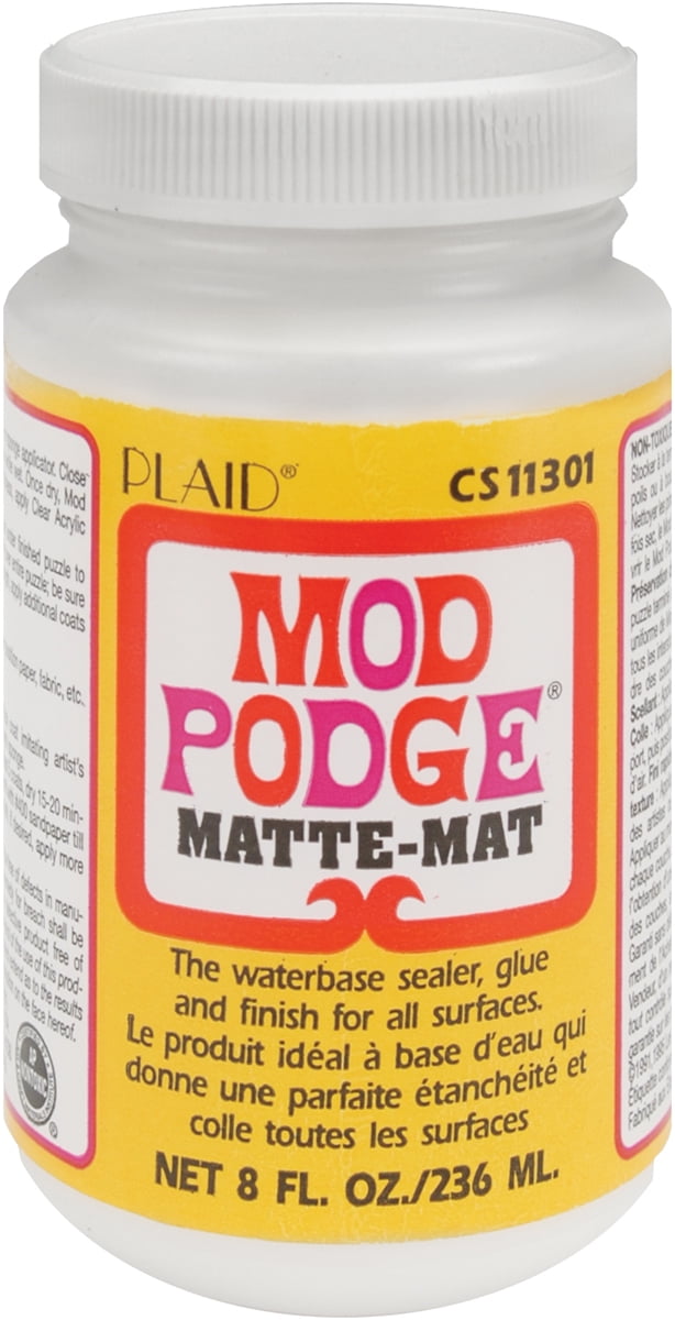 Mod Podge Matte Finish-8oz - Walmart.com