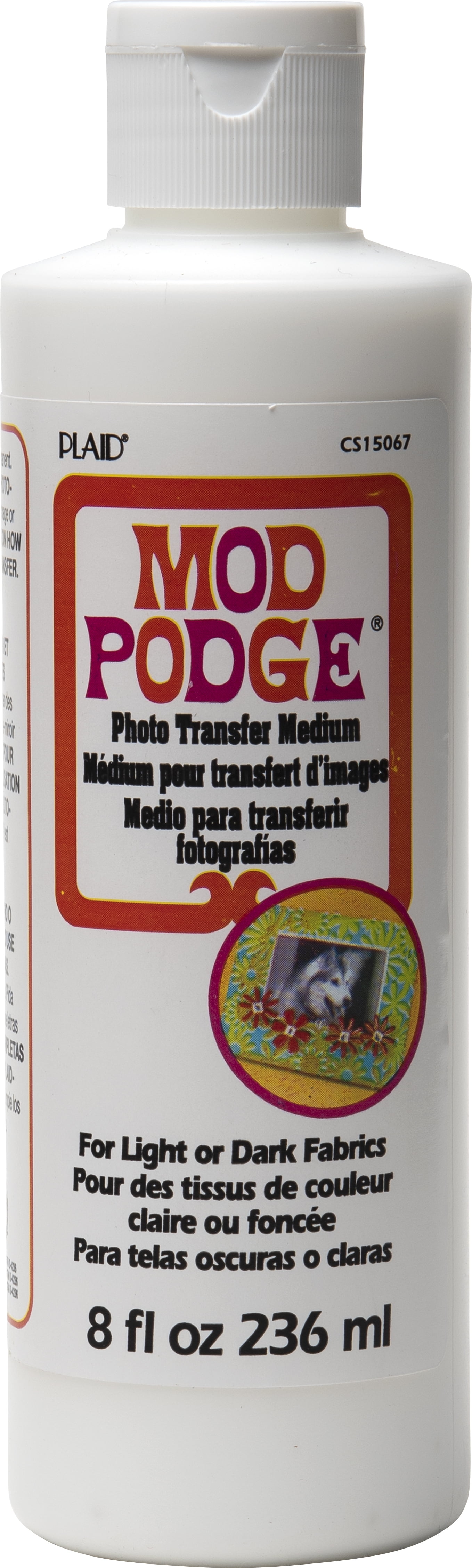 Mod Podge Photo Transfer Medium, Clear, 8 fl oz - Walmart.com