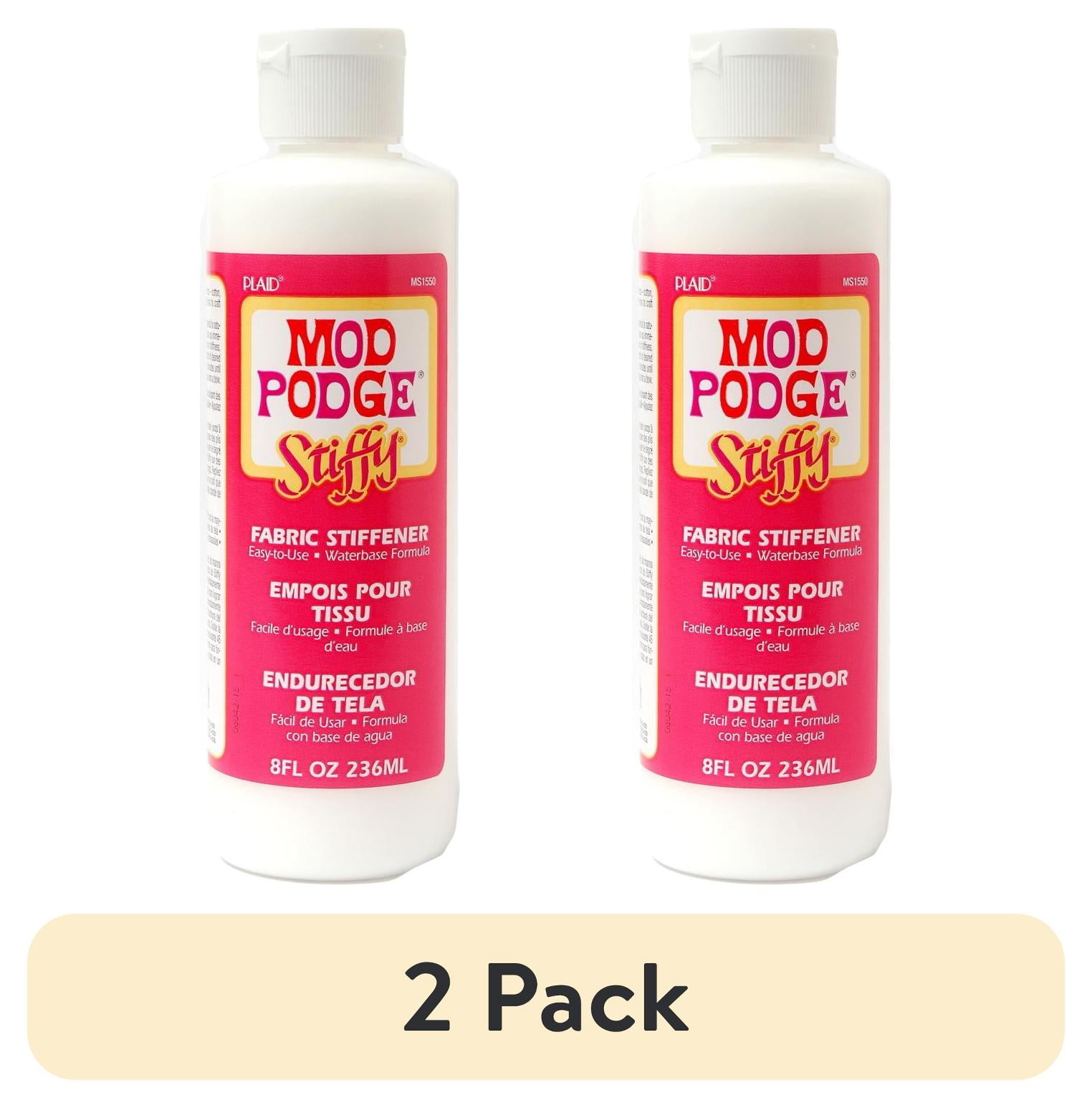 (2 pack) Mod Podge Stiffy Fabric Stiffener, 8 fl oz - Walmart.com