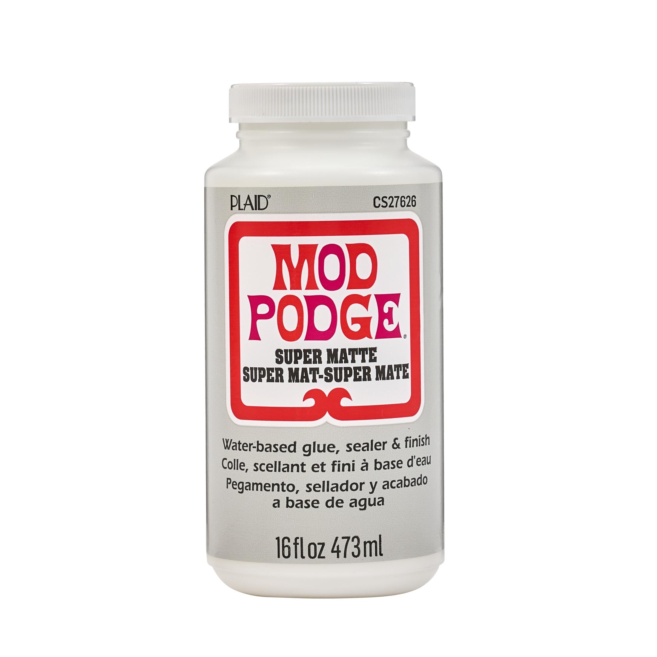 Mod Podge Super Matte Sealer, Glue, and Finish, 16 fl oz - Walmart.com