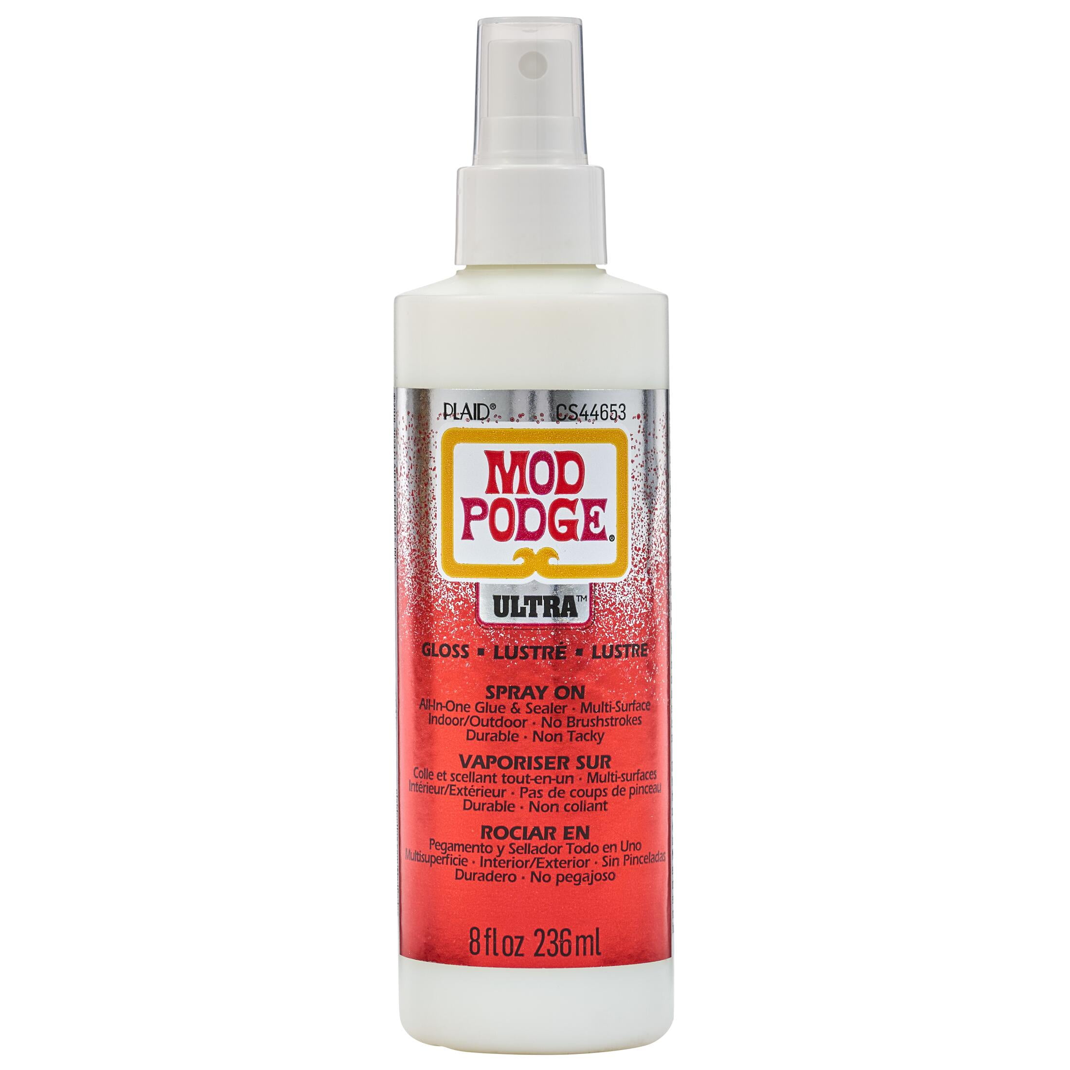 Mod Podge Ultra Multi-Surface Spray Glue and Sealer, Gloss Finish, 8 fl ...