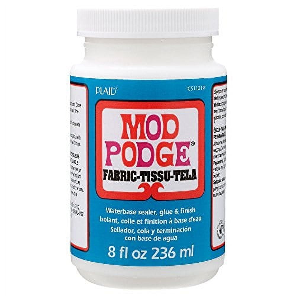 Mod Podge Waterbase Sealer, Glue and Finish for Fabric (8-Ounce ...