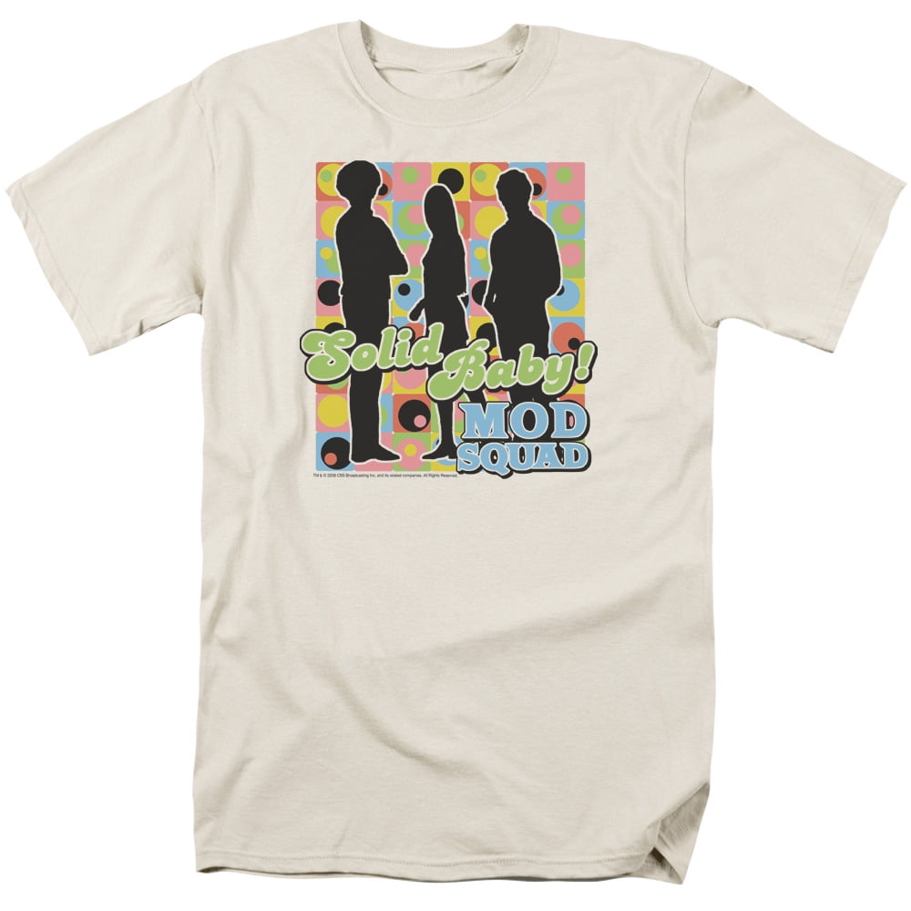 Mod Squad Solid Mod Pattern Officially Licensed Adult T-Shirt M ...