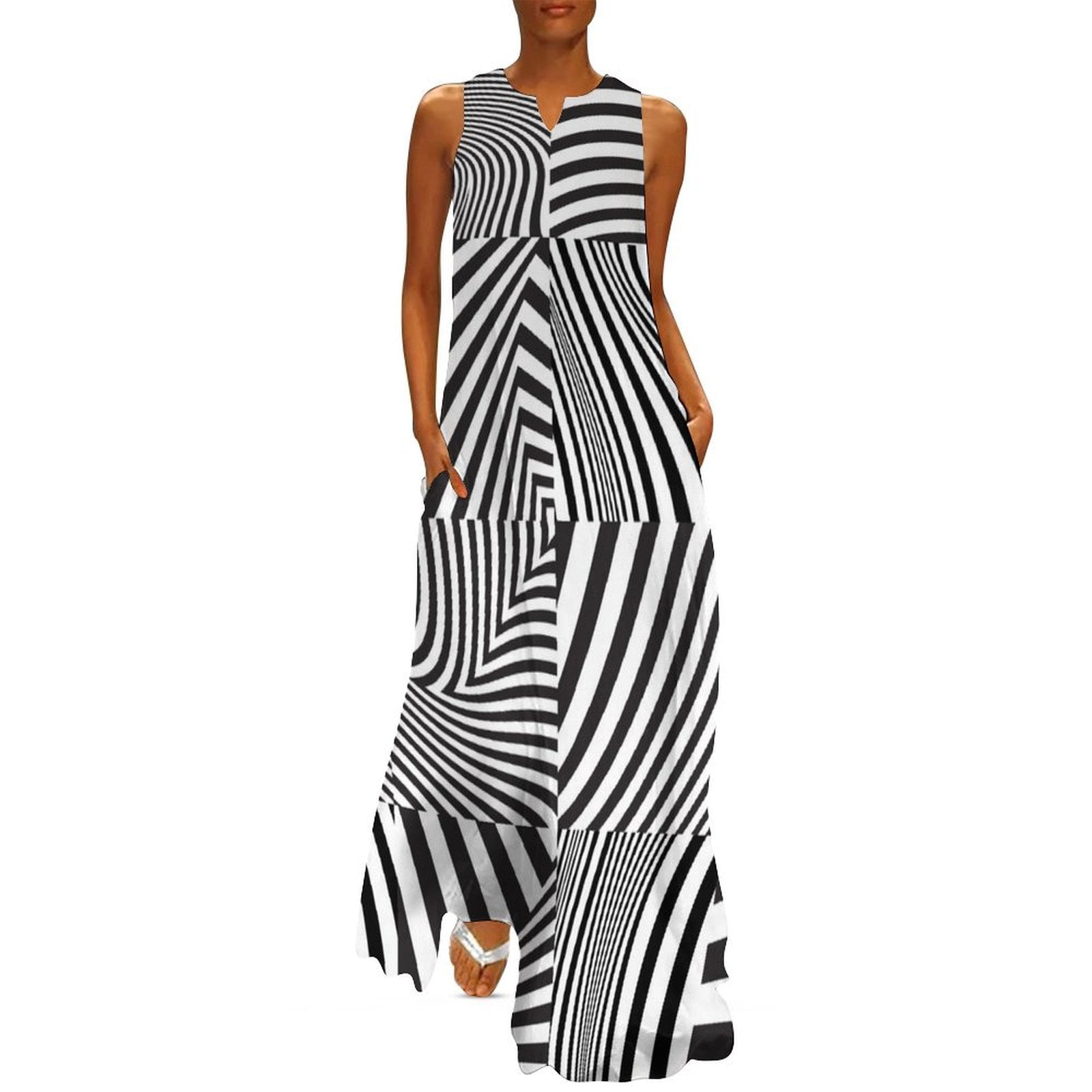 Mod Squared Long Dress Wom's dress Elegant gown Dress - Walmart.com