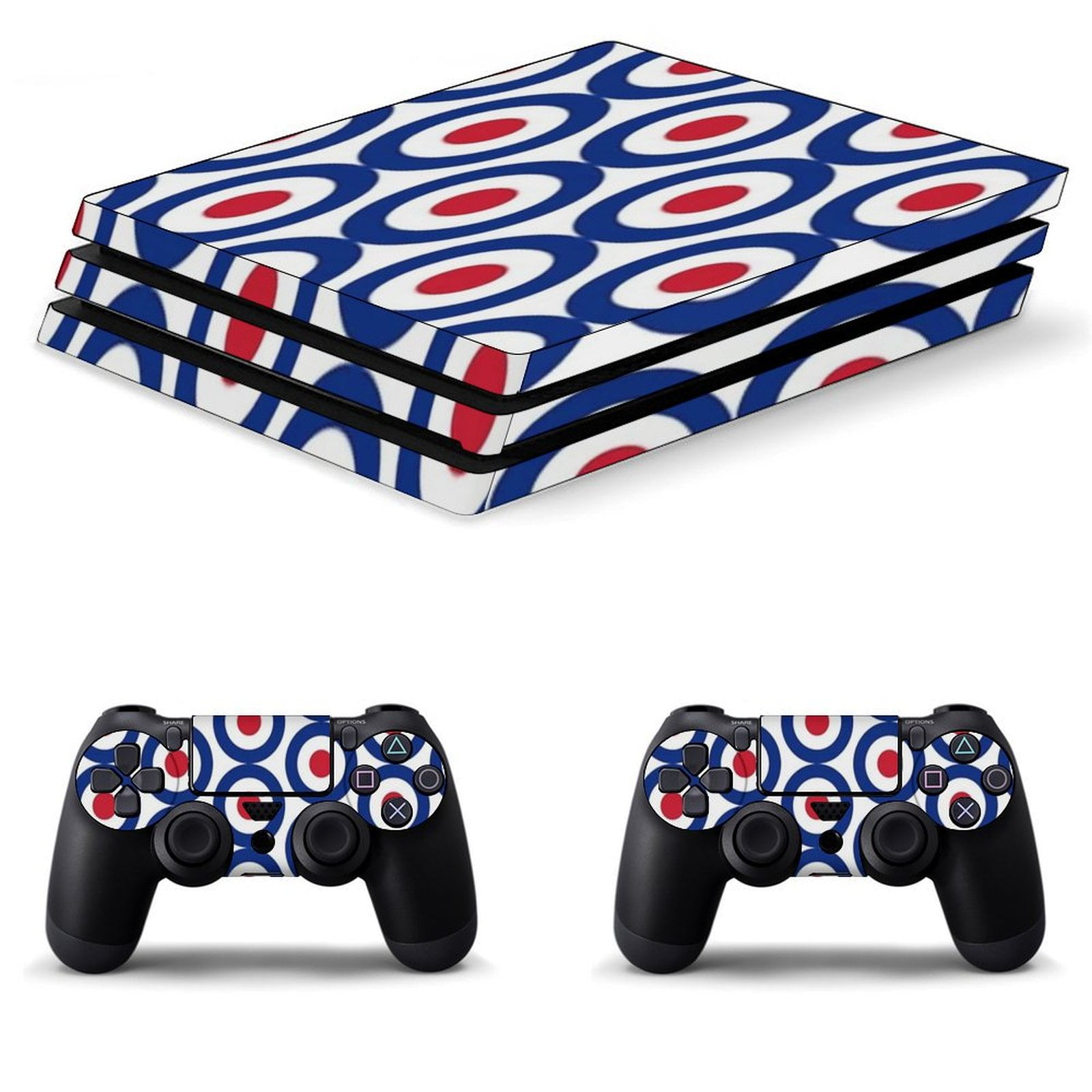 Mod Target PS4/PS4 Pro/PS4 Slim Skin Sticker For Console And Controller ...