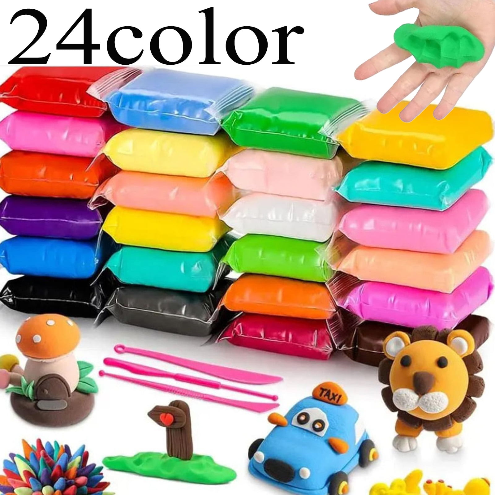 Mod&eling Clays,Color Clays,Air Dry Clays Tools,Air Dry Clays Ultra ...