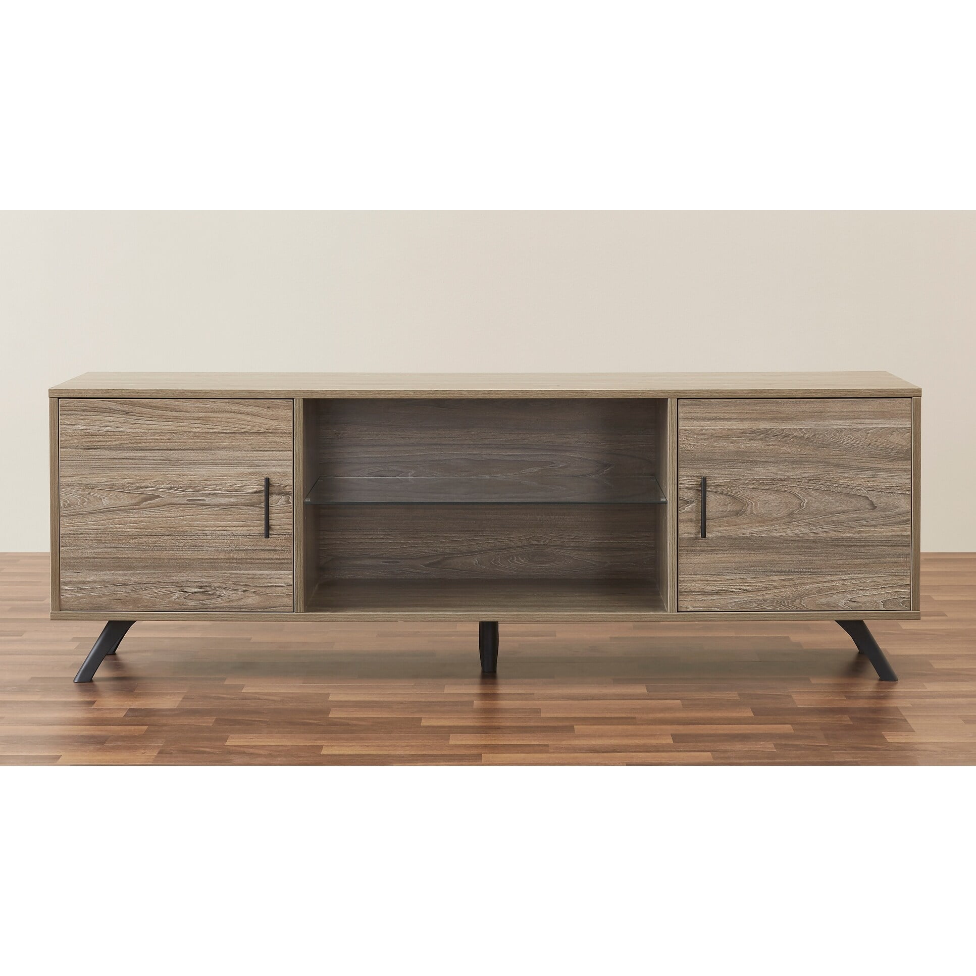 ModArte Flaunt 70-inch Mid-Century Modern Media TV Console by - 70 ...