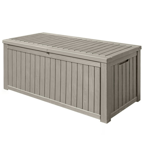 ModFusion 150 Gallon Durable Resin Outdoor Deck Box Storage ...