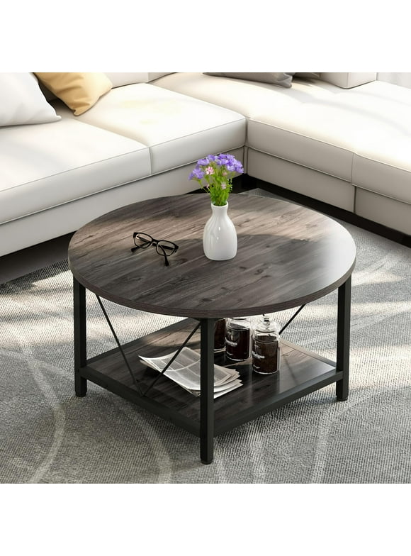 Round Coffee Table in Coffee Tables - Walmart.com