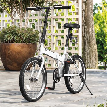 FBX 20-inch Monterey Folding Bike Black - Walmart.com