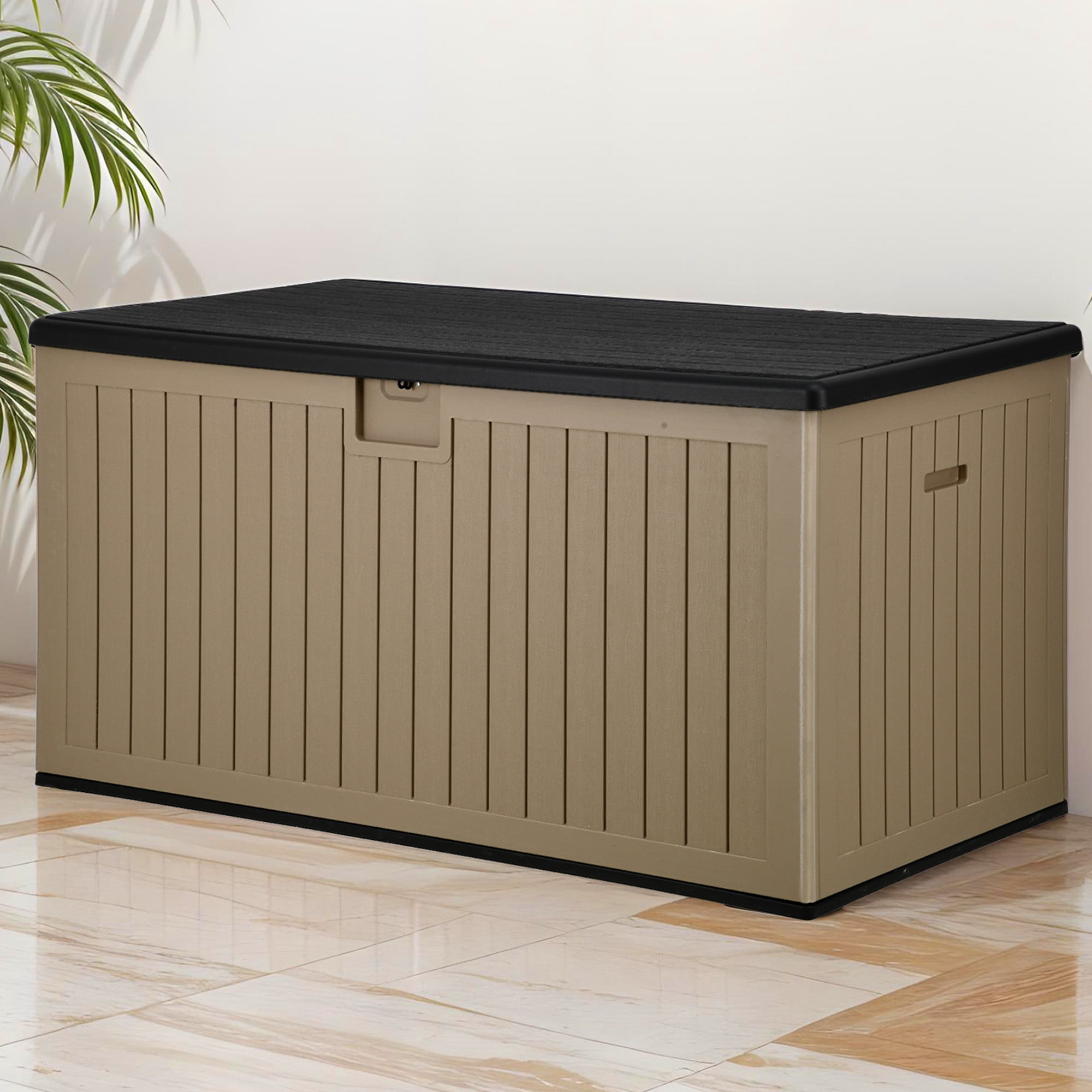 ModFusion 230 Gallon Outdoor Storage Box, Large Capacity, Double-Wall ...